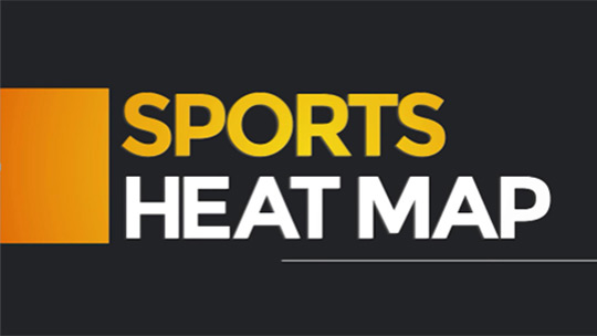 Sports Heat Map Euro2020 Special