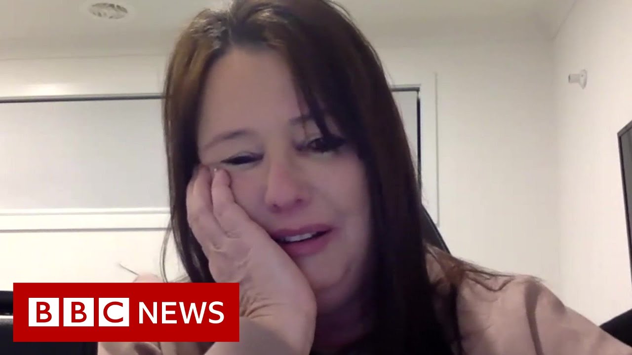 Missing girl meets rescuer for first time decades later - BBC News