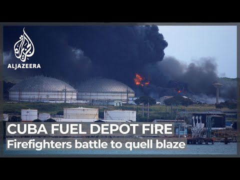 Cuba oil depot fire enters third day as injury toll mounts