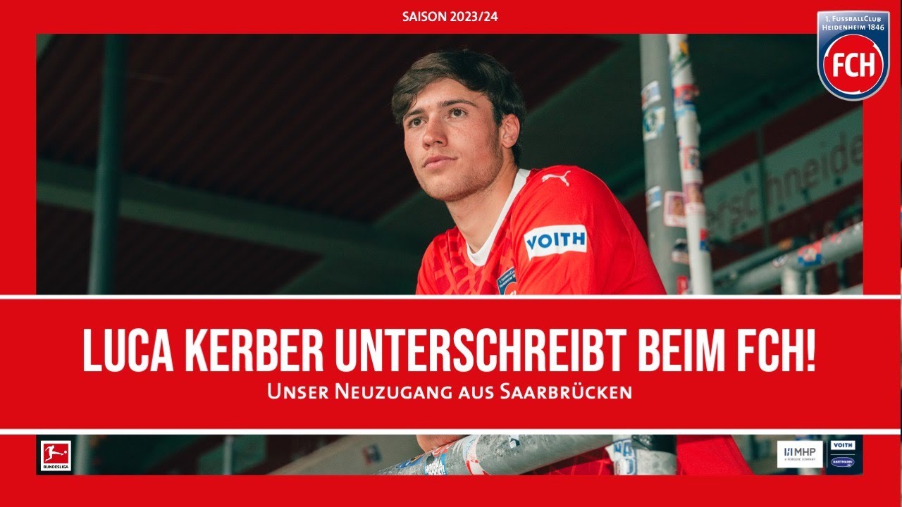 Luca Kerber signs at FCH!